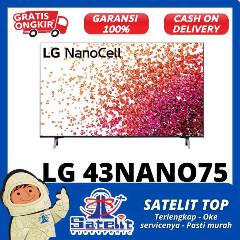 Jual 43 Inch UHD 4K Nano Cell ThinQ AI Smart LED TV LG 43NANO75 di Seller Satelit Electronic ...