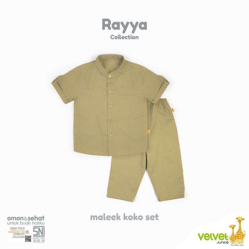 Promo Velvet Junior Rayya Collection Baju Ramadhan Anak Maleek Baju ...