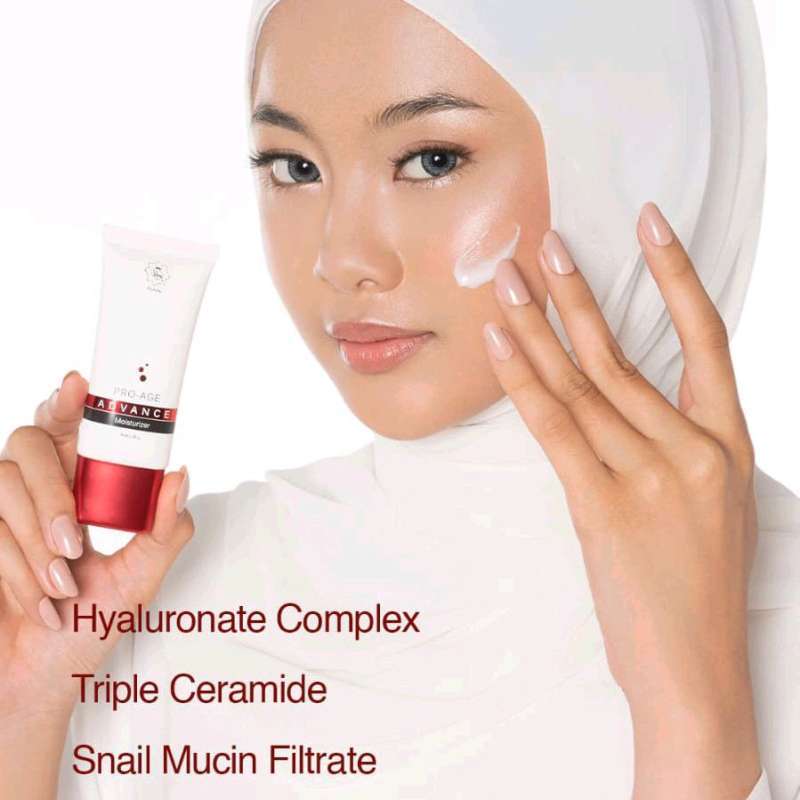 Jual Pelembab Krim Pagi Siang Anti Aging Pro Age Advance Moisturizer Kulit Wajah Lebih Muda ...