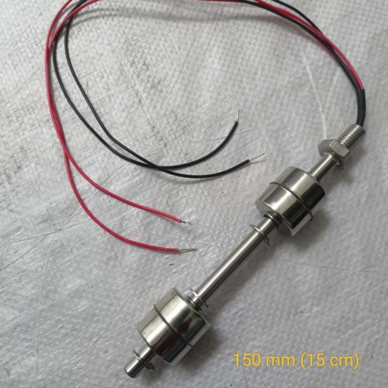 Jual Water Level Sensor Float Switch Double Ball Stainless 150mm