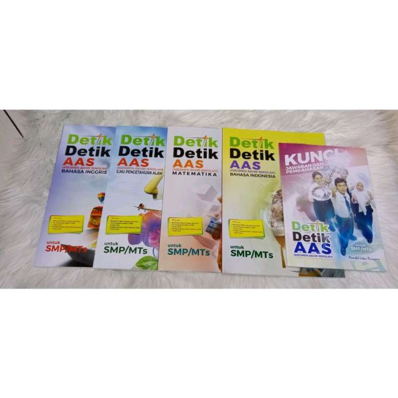 Jual Detik-detik Aas Asesmen Akhir Sekolah Untuk Smp/mts - Intan ...