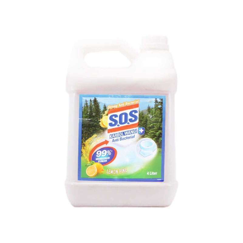 Jual SOS KARBOL WANGI ANTI BACTERIAL JERIGEN lemon Pine di Seller ...