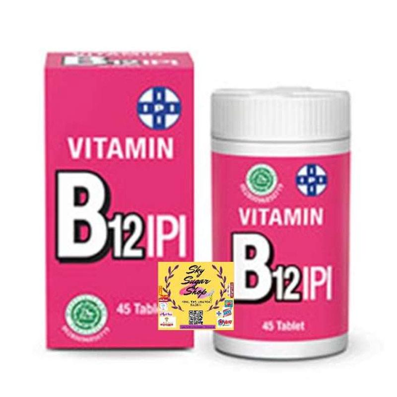 Jual Ipi Vitamin B12 Multivitamin [45 Tablet] Di Seller Sugarskyshop ...