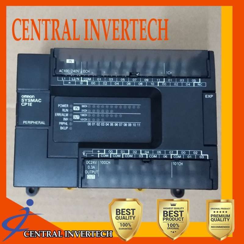 Jual Plc Cp1e-e30sdr-a Cp1e E30sdr A Omron Ac100-240v Input 18 Point ...