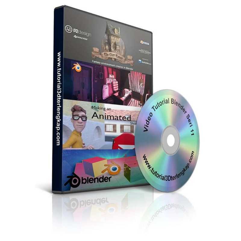 Jual Video Tutorial Blender 3D Animation Seri 11 di Seller Tutorial 3D ...