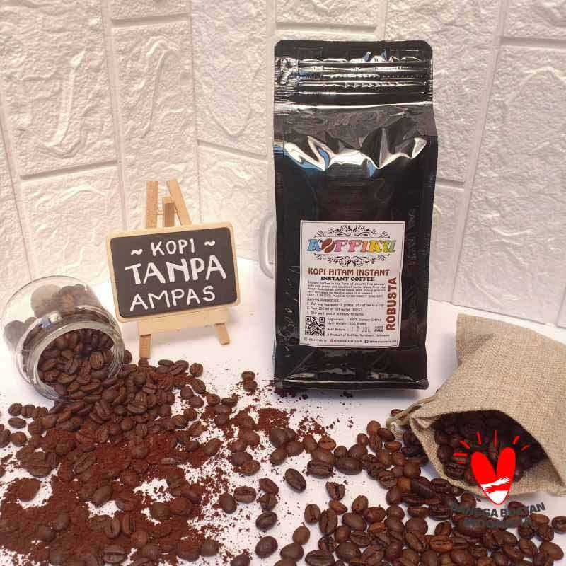 Jual KOFFIKU Kopi Tanpa Ampas 100% Robusta [200 gram] Surabaya / Kopi ...