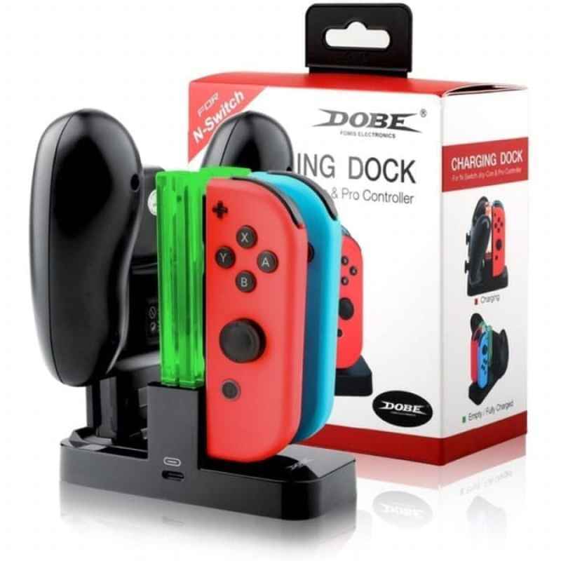 Promo DOBE Switch Charging Dock JoyCon & Pro Controller Diskon 13% di ...