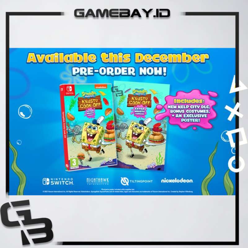 Promo Switch Spongebob Squarepants Krusty Cook - Off - Extra Krusty ...