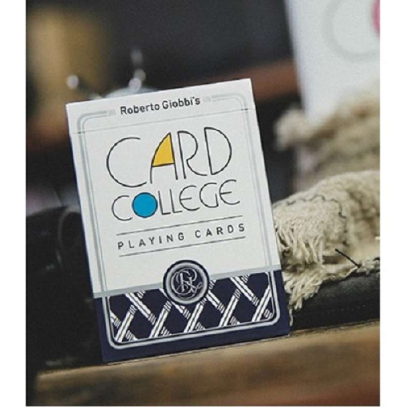 Jual Distributor Sulap- Card College (blue) Playing Cards By Robert ...