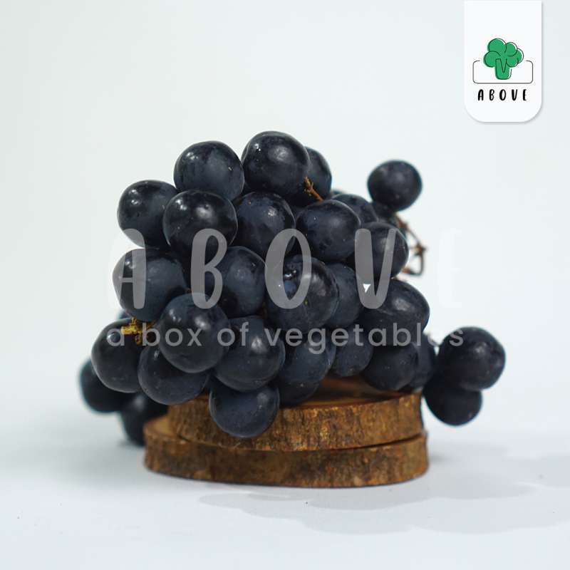Jual Buah ABOVE (A Box of Vegetables) Anggur Hitam Seedless Autumn ...