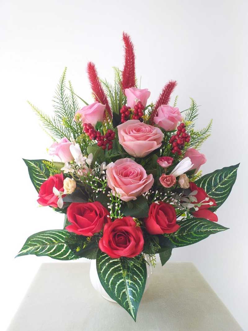 Jual Bunga Rangkaian Artificial Cherry Rose 2 di Seller La Celeste ...