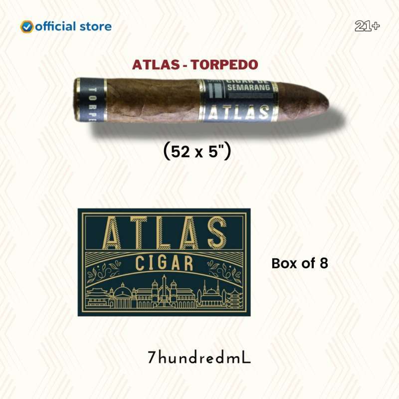 Jual Atlas - Torpedo (Box of 8) di Seller 7hundredmL Official Store ...