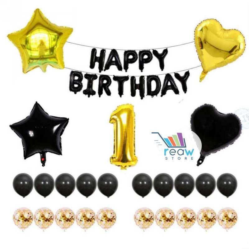 Jual Balon Ultah Hitam 💯 Harga Murah & Kualitas Terbaik Mei 2026