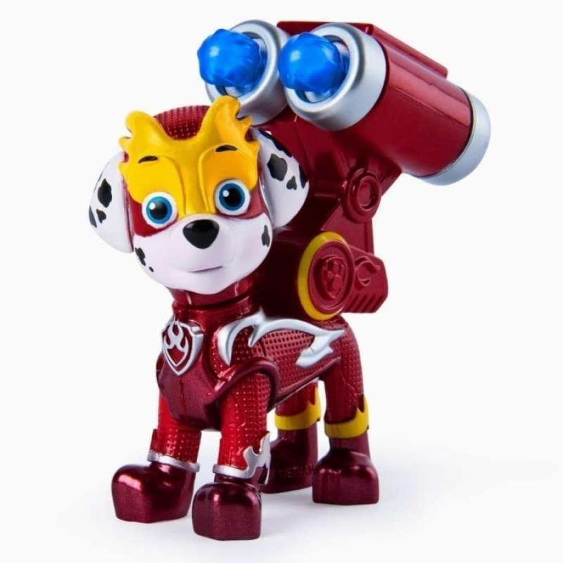 Promo Paw Patrol Mighty Pups Super Paws Marshall Action Figure