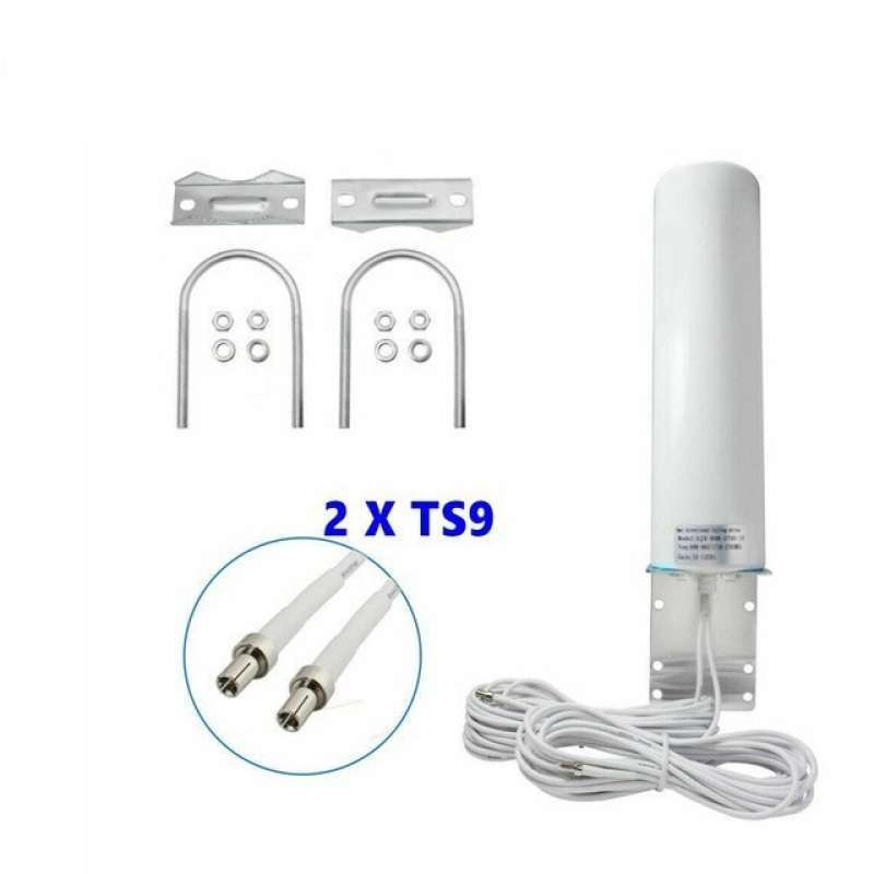 Promo Antena Modem 4G LTE Outdoor Plug-TS9/ Penguat sinyal Diskon 23% ...