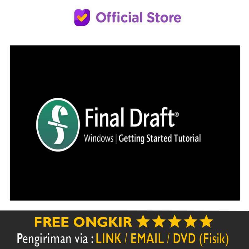 Jual Software Final Draft Aplikasi Untuk Menulis Dan Penulis Text Naskah Full Version Premium Di ...