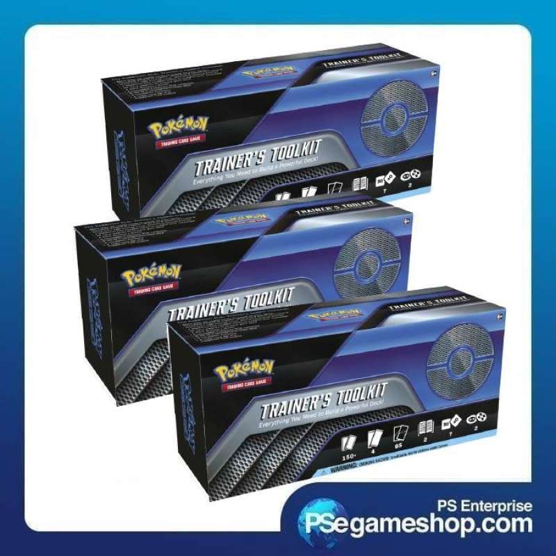Promo Pokemon TCG 2021 Trainers Toolkit Box Diskon 23% di Seller ...