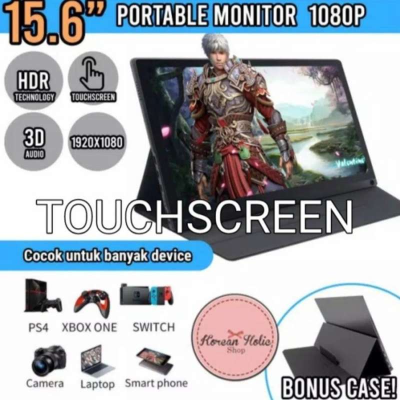 Jual Portable Monitor 15.6 Inch Touchscreen Type-c Hdmi | Fhd 1080p ...