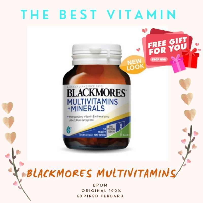 Jual Blackmores Multivitamin & Minerals 30 Tablet Multivitamin Dan Mineral Di Seller Anes Medika ...