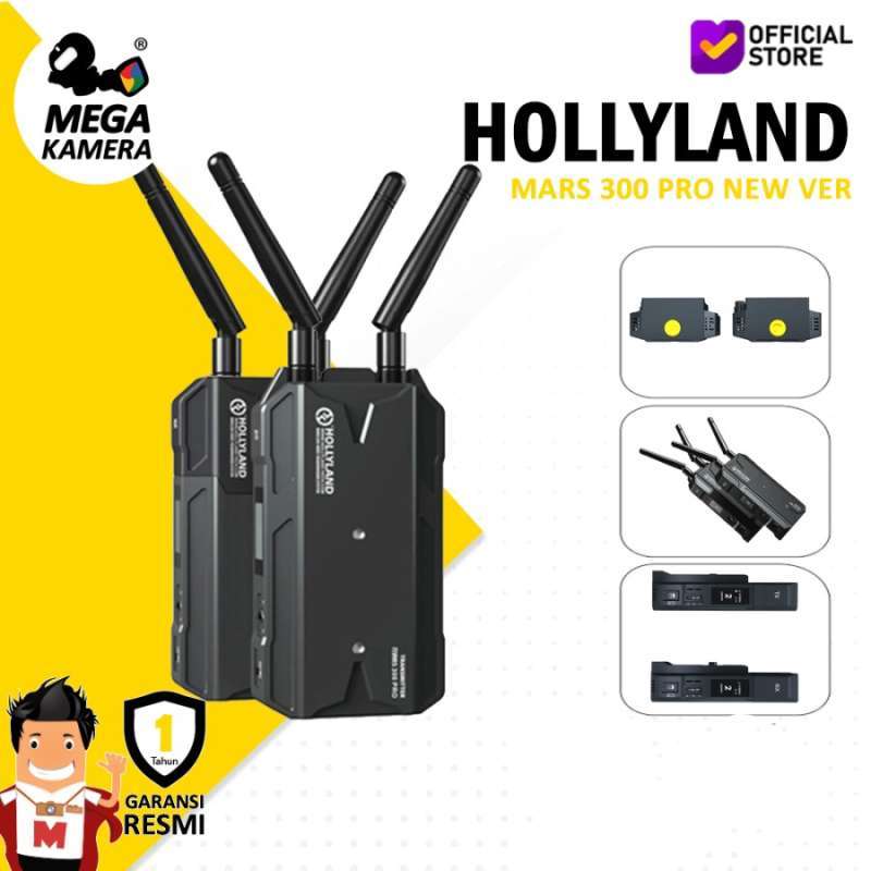 Promo Hollyland Mars 300 Pro Enhanced New Version HDMI Wireless Video ...