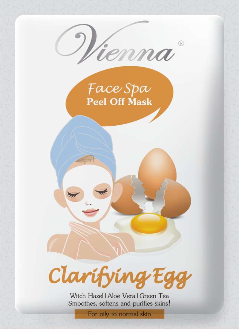 Jual Vienna Peel Off Mask Face Spa Clarifying Egg [Sachet / 15ml] di ...