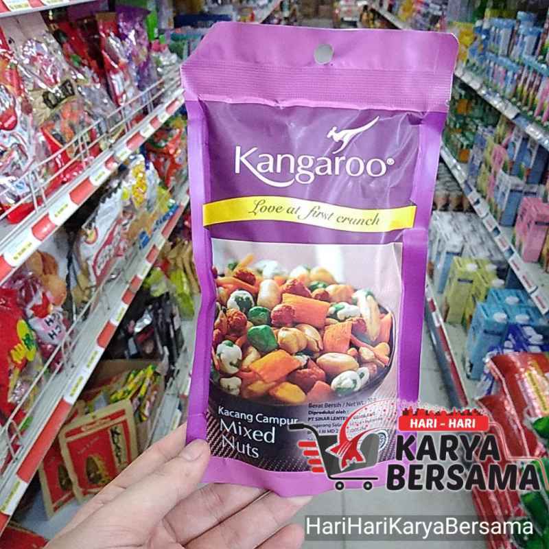Jual SNACK KACANG CAMPUR KANGAROO MIXED NUTS 70GR di Seller ... Jual SNACK KACANG CAMPUR KANGAROO MIXED NUTS 70GR di Seller ...