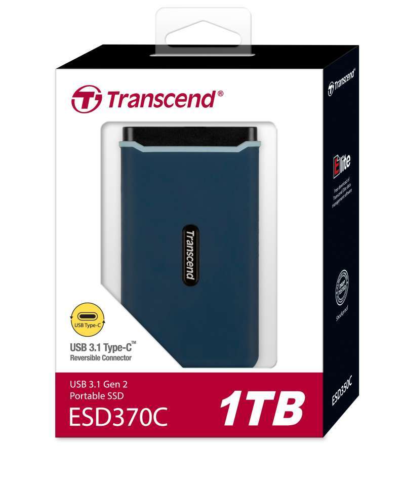 Promo Transcend External SSD ESD370C [1 TB] Diskon 7% di Seller Alfa ...