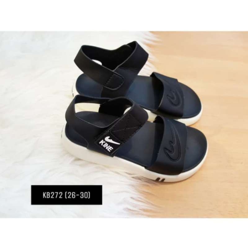 Jual Sepatu sandal anak laki-laki import murah KB272 - Hitam, 26 di ...