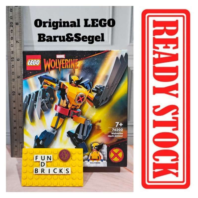 Jual Lego 76202 Wolverine Mech Armour Di Seller Fun D Bricks - Sunter ...