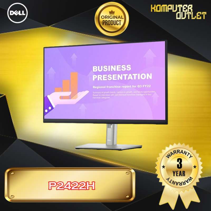 Jual Dell Monitor P2422h - 24 Full Hd Office Monitor Di Seller ...