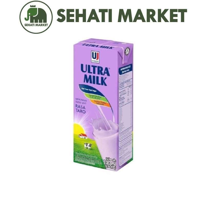 Jual Ultra Milk Susu Uht Rasa Taro 200ml Di Seller Sehati Market Official Store - Sehati Market ...