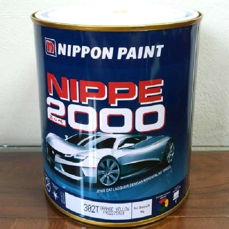 Jual Cat Duco Nippe 2000 Nippon Paint 1l ( 302 T ) Orange Yellow Di ...