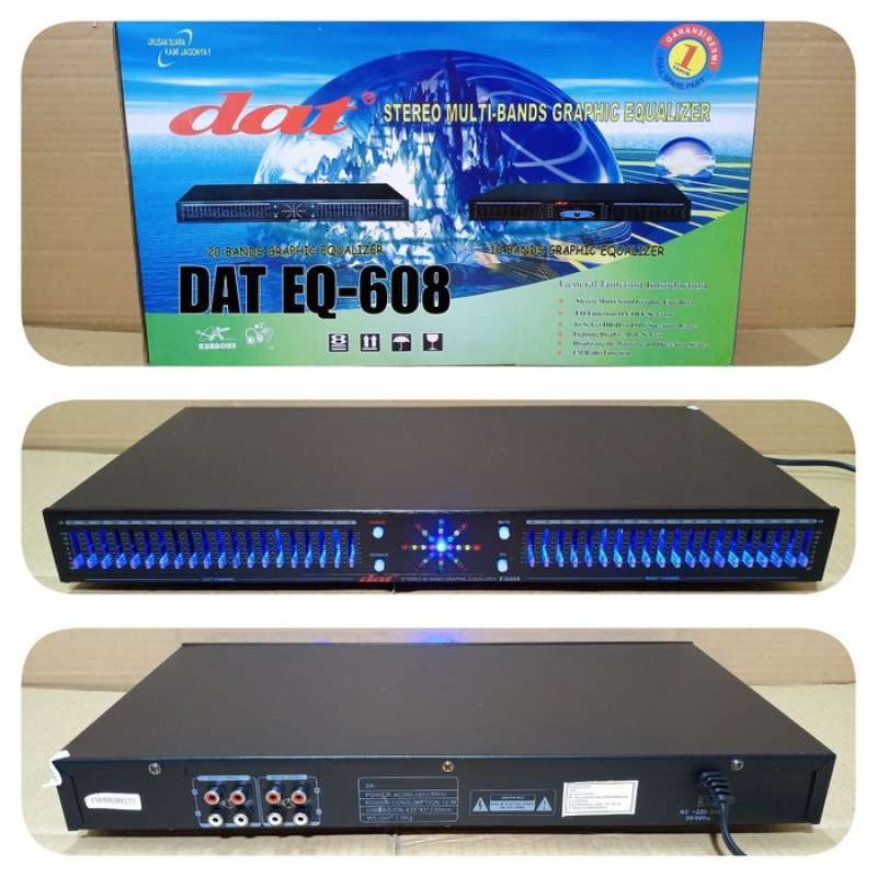 Promo Equalizer Sound System Dat Eq 608 20 X 2 Band Diskon 17% di ...
