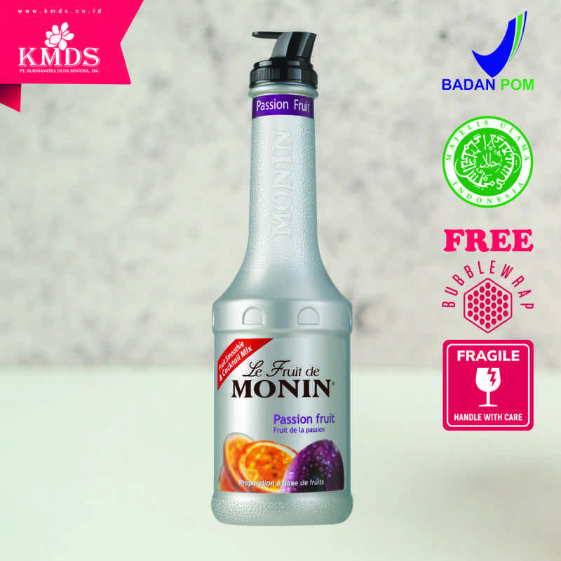 Jual Monin Puree Fruit Mix Passion Fruit 1 Liter di Seller KMDSPIK ...