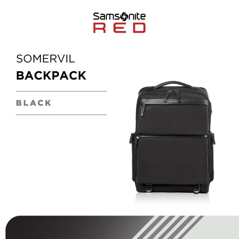 Jual Samsonite Red Label Somervil Backpack - Black di Seller Toko QA CM ...