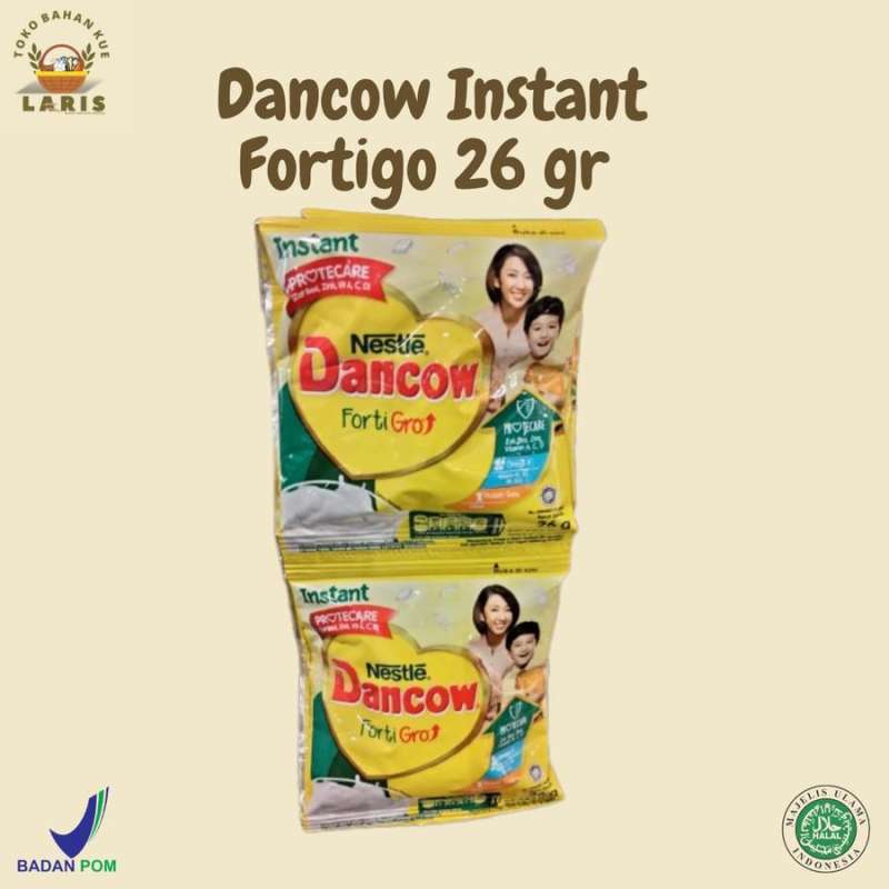 Jual Dancow Instant Fortigo 26 gr (susu bubuk) di Seller Tobaku Laris ...