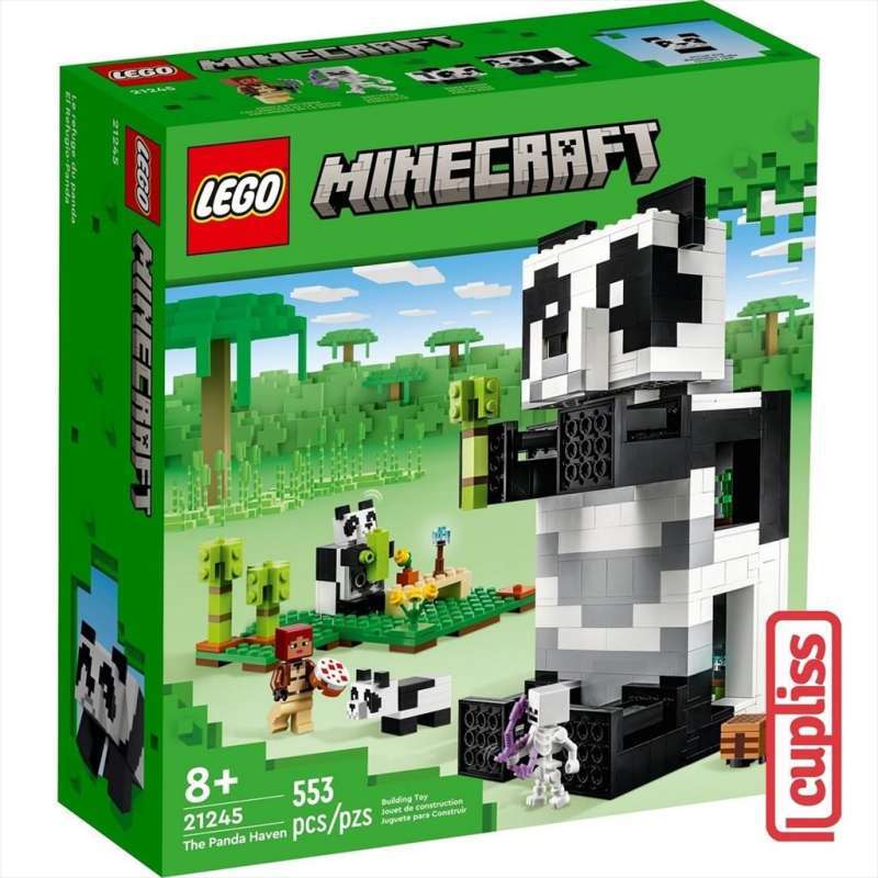 Promo LEGO Minecraft 21245 The Panda Haven Diskon 21% di Seller Cupliss ...