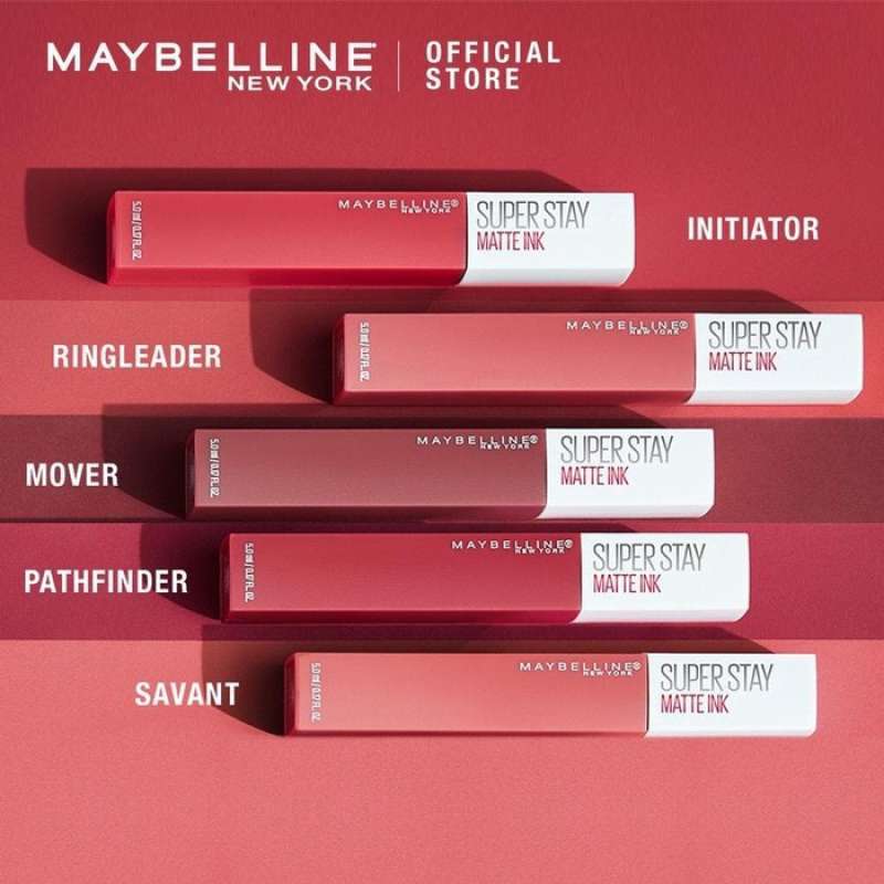 Promo Maybelline Superstay Matte Ink Liquid Matte Lipstick Waterproof ...