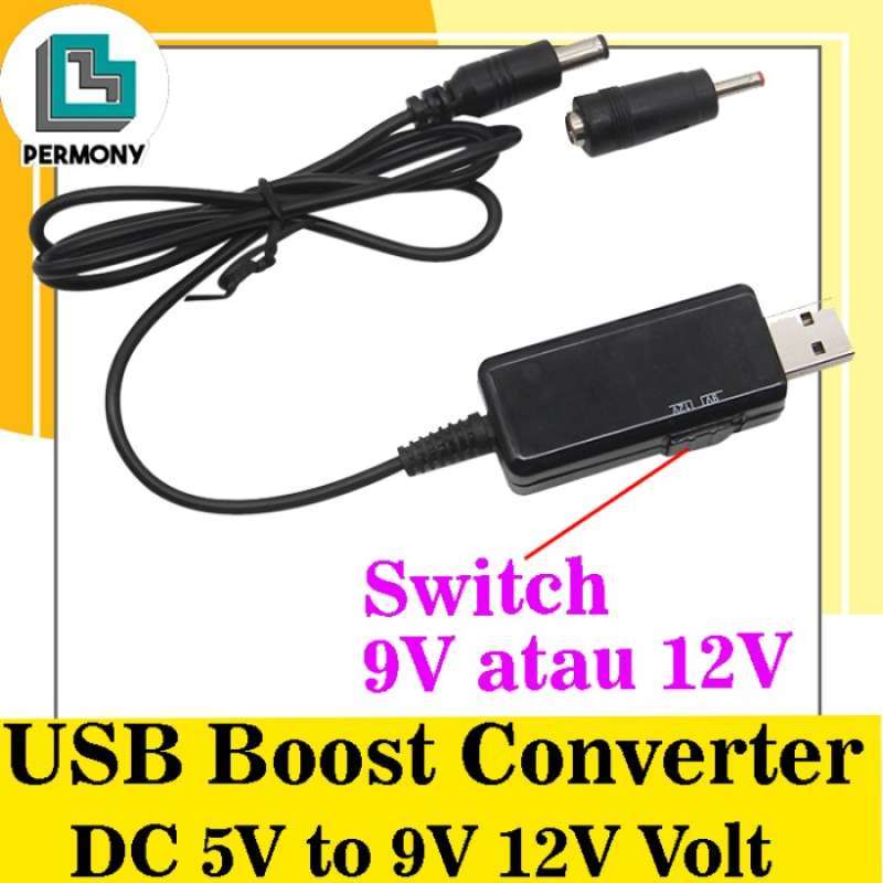 Jual USB 5v To 9v 12v 2a Boost Converter DC Led Display Volt Step Up Di ...