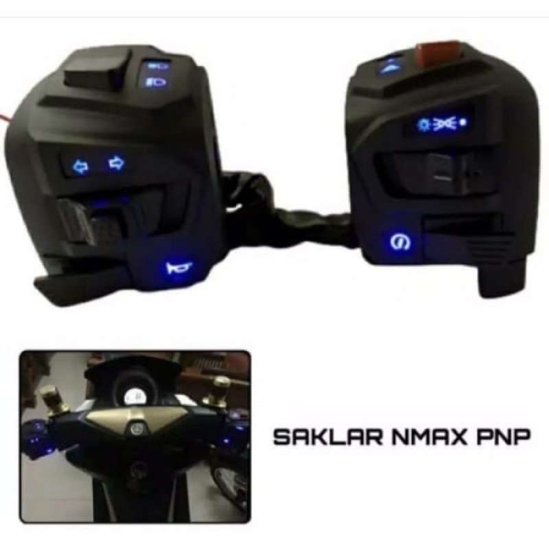 Promo SAKLAR MOTOR YAMAHA NMAX SET LED MODEL PULSAR NMAX Diskon 23% di ...