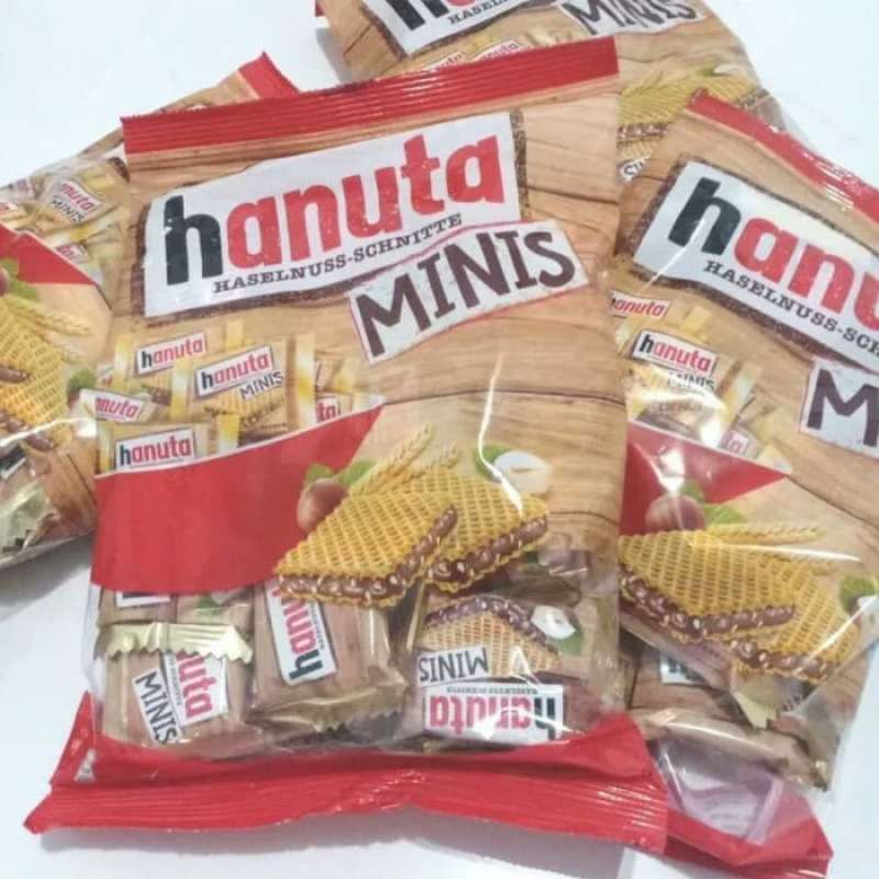 Jual Ferrero Hanuta Minis Wafer Hanuta Mini Di Seller Okantara Shop ...