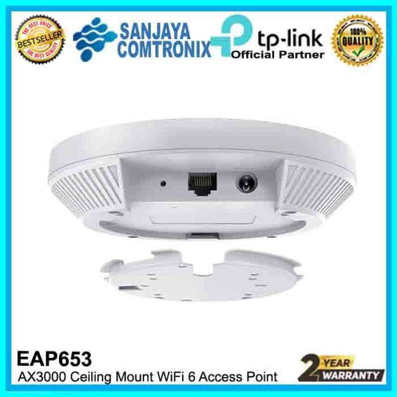 Promo TPLINK EAP653 AX3000 Ceiling Mount WiFi 6 Access Point Diskon 9% ...