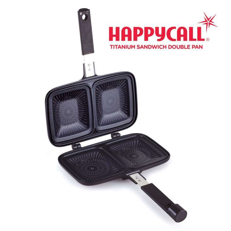 Jual Happycall Titanium Sandwich Maker Double Pan Original Alat Pembuat ...