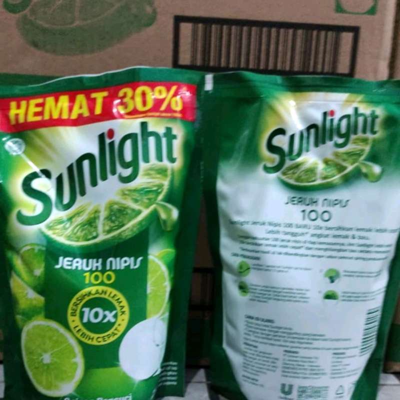 Jual Sunlight Jeruk Nipis 650ml 1 Dus ( Isi 12pouch) Di Seller Libamart ...