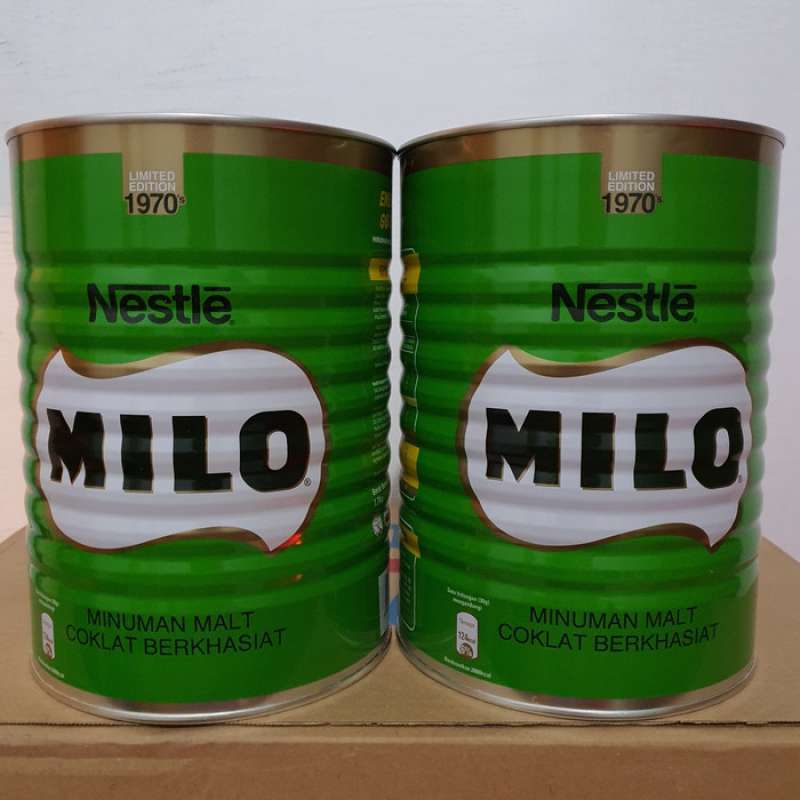 Jual Nestle Susu Bubuk Milo Kaleng Malaysia Limited Edition 1970 [1.7 ...