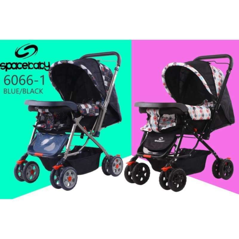 Jual Stroller Space Baby 6066-1 Stroller Anak Spacebaby - Blue Di ...