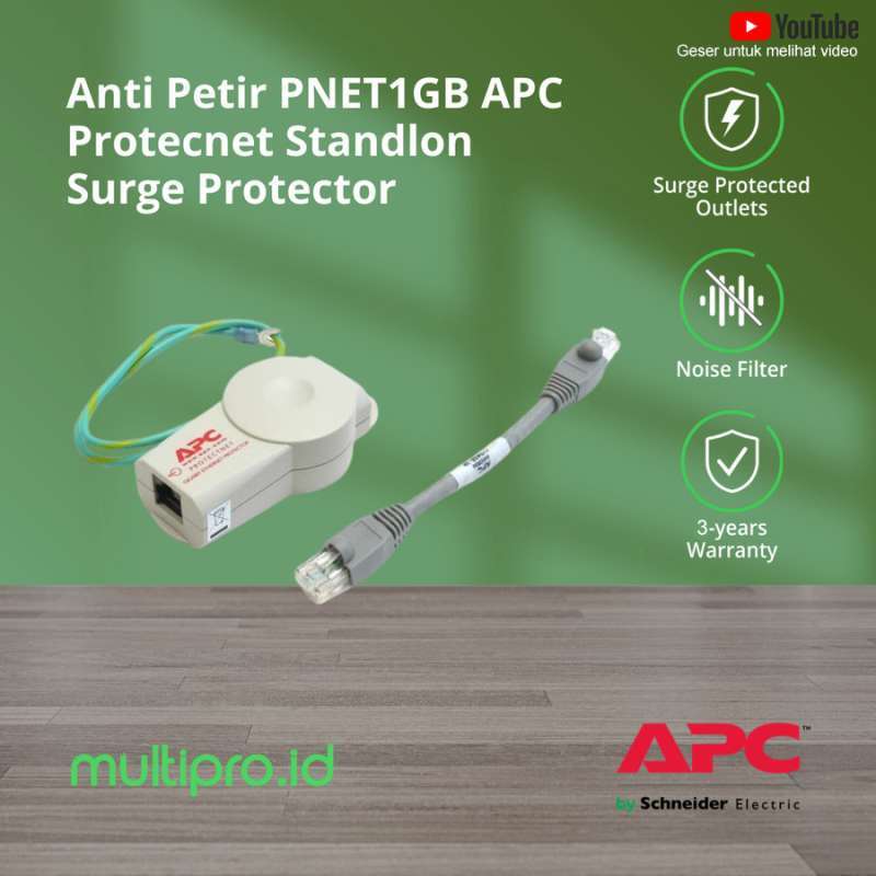 Jual APC Surge Protector LAN RJ45 PNET1GB di Seller MULTIPRO.ID ...