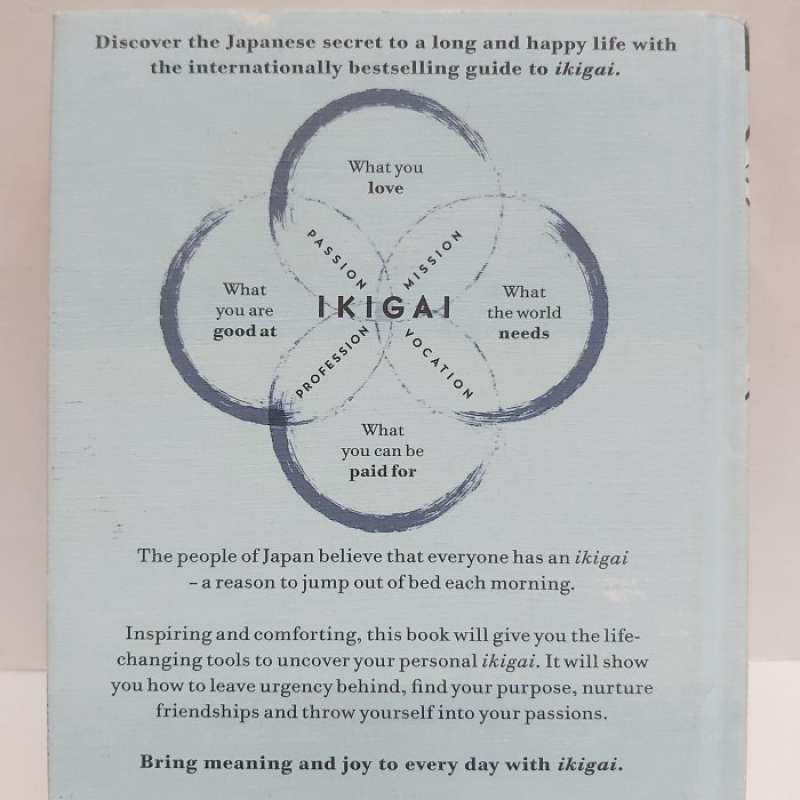 Jual Ikigai : The Japanese Secret To A Long And Happy Life ...