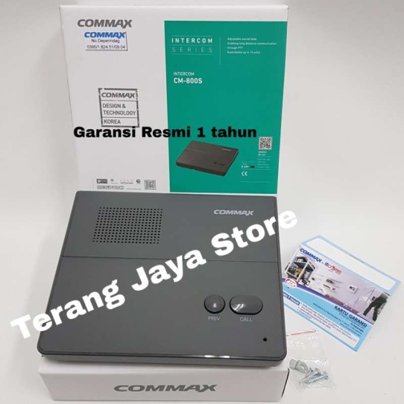 Jual Intercom Commax Cm-800S Intercom Wireless Commax Cm800S di Seller ...