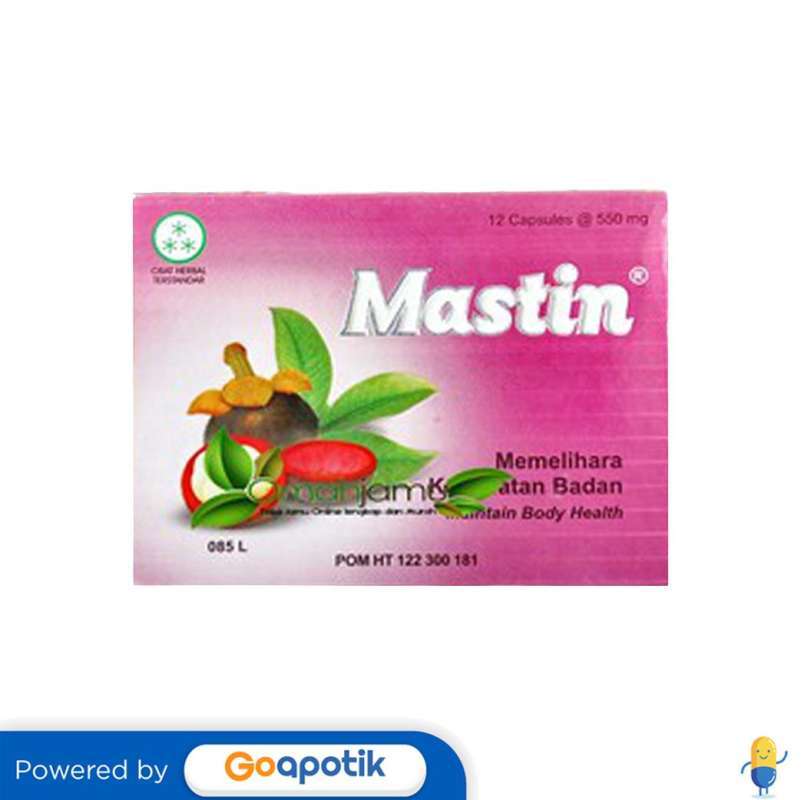 Jual Mastin Box 12 Kapsul Di Seller Apotek Nurani Tegal - Panggung ...